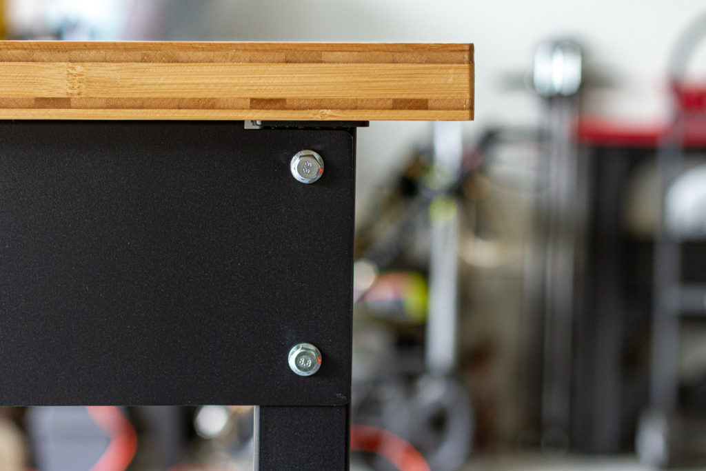 Hands-On: Ironman 48" Bamboo Workbench with Adjustable Height - GarageSpot