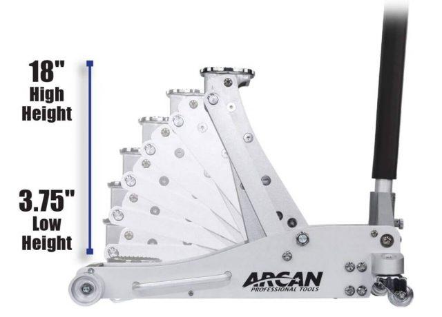 Arcan ALJ3T Aluminum Floor Jack Review - GarageSpot